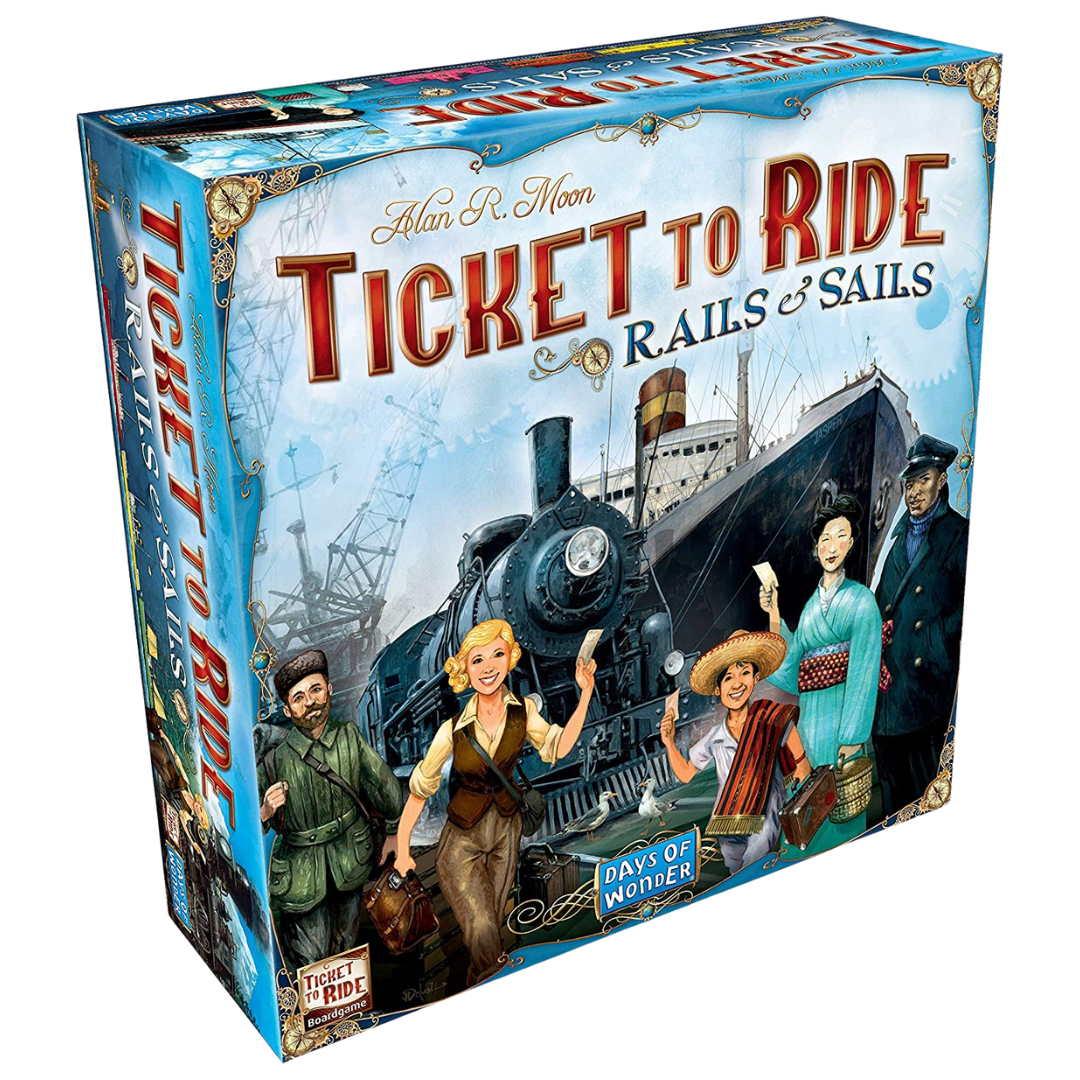 Ticket To Ride - Rails and Sails – Top Shelf Collection