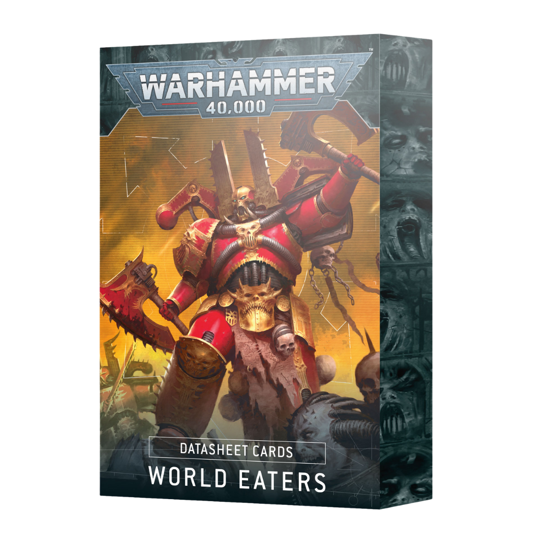 Warhammer 40k - Datasheet Cards - World Eaters – Top Shelf Collection
